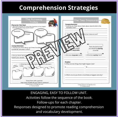THE NIGHT BUS HERO by Onjali Q. Rauf NOVEL STUDY and Reading ...