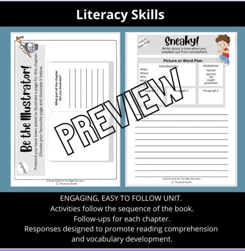 THE NIGHT BUS HERO by Onjali Q. Rauf NOVEL STUDY and Reading ...