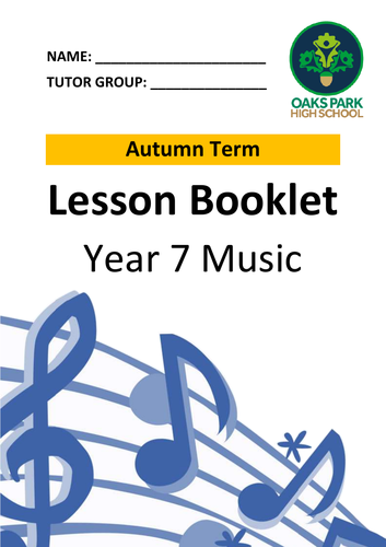 COMPLETE ACADEMIC YEAR LESSON BOOKLETS (Y7 &Y8)! INCLUDING ASSESSMENT ...