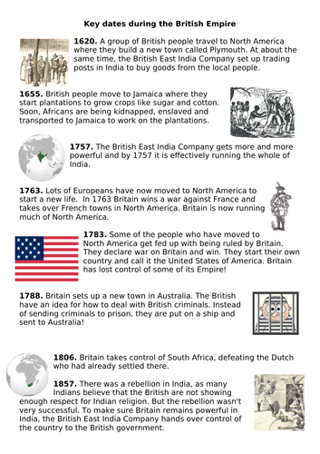 1. What was the British Empire? | Teaching Resources