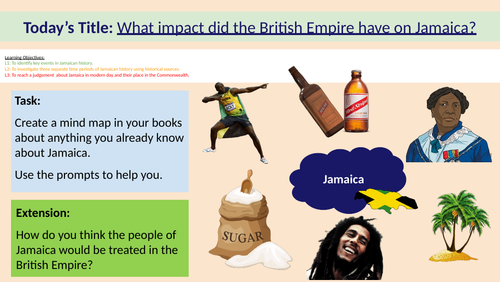 7. What impact did the British Empire have on Jamaica? | Teaching Resources