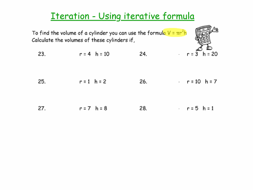 Basic Iteration | Teaching Resources Basic Iteration | Teaching Resources