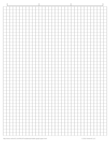 Printable Graph Paper Template | Teaching Resources