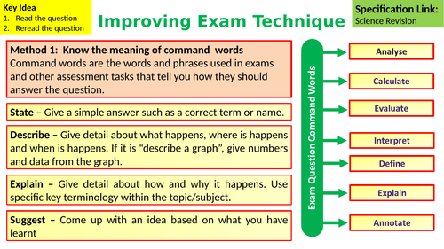 Improving Exam Technique: Group 1, 7 & 0 Questions - KS4 AQA Chemistry ...