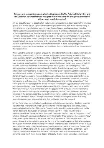 A* NEA A Level English Literature | Teaching Resources A* NEA A Level English Literature | Teaching Resources