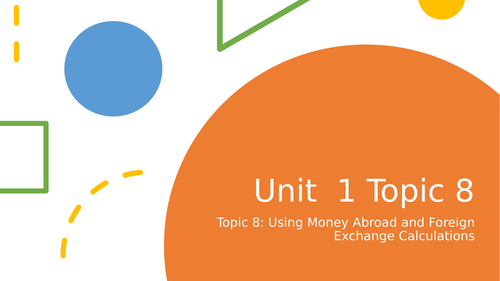 LIBF CefCCD Level 2 Unit 1 (PFE) Personal Financial Encounters. | Teaching Resources