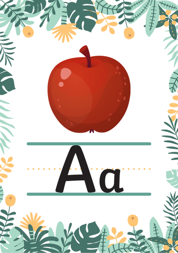 Jungle Themed Alphabet Display | Teaching Resources