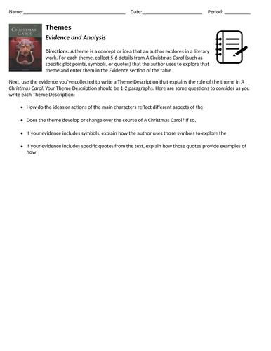 A Christmas Carol GCSE FULL UNIT WORKSHEETS + KNOWLEDGE ORGANISERS ...