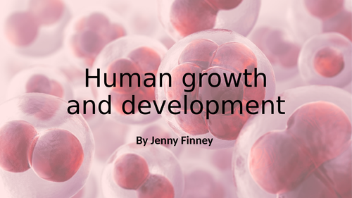 Cache L2 HSc human growth and development | Teaching Resources