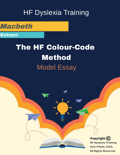Macbeth Model - Dyslexic Friendly | Teaching Resources