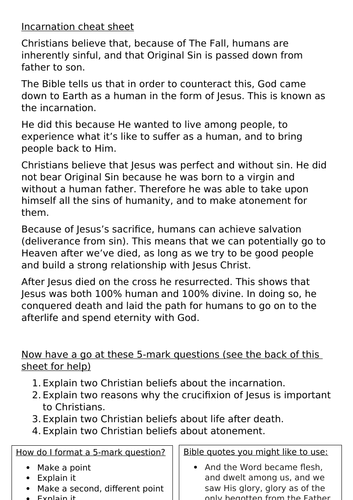 KS3/4 Christianity Big Questions Existence of God 10 hour-long lessons ...