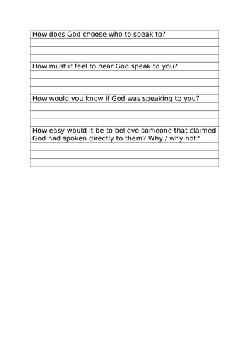 KS3/4 Christianity Big Questions Existence of God 10 hour-long lessons ...