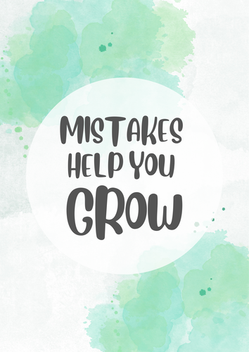 Positive Affirmation Display 6 posters | Teaching Resources