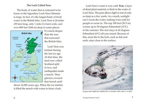 Year 3 English Non-Fiction Unit - Loch Ness Monster | Teaching Resources