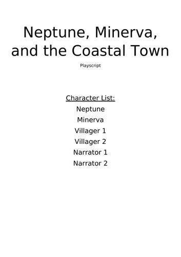 Roman Myth Playscripts | Teaching Resources