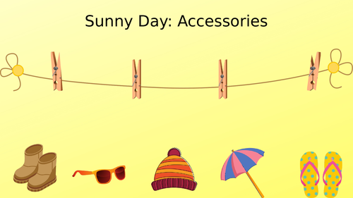 Dress for the weather powerpoint activity | Teaching Resources