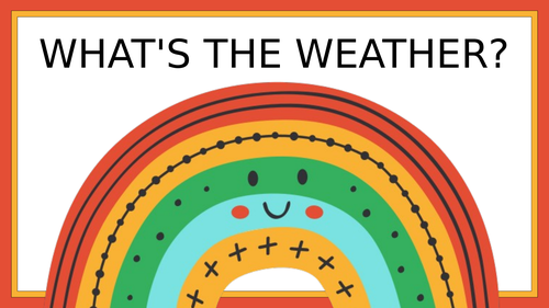 Weather powerpoint EYFS | Teaching Resources