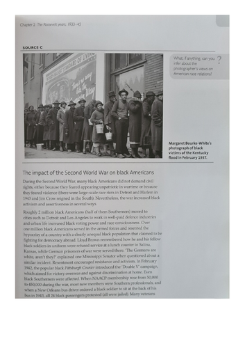 USA Theme 3: Lesson 3 - Impact of the Second World War | Teaching Resources