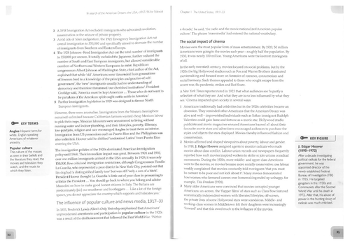 USA Theme 3: Lesson 7 - The influence of popular culture and news media ...