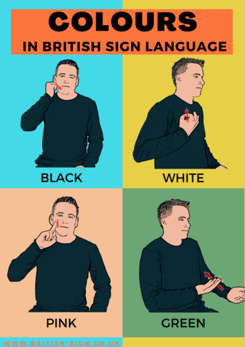 Set of 6 British Sign Language Posters | Teaching Resources