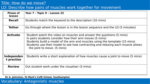 KS3 - Science - Digestive, nervous, circulatory, skeletal and muscular ...