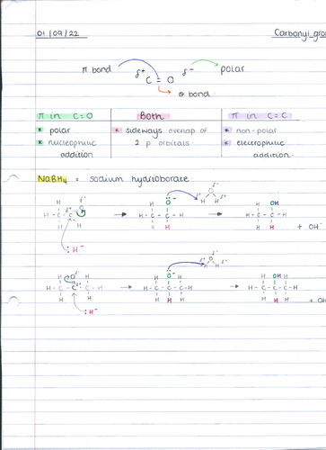OCR A Chemistry Organic A Level Notes | Teaching Resources OCR A Chemistry Organic A Level Notes | Teaching Resources