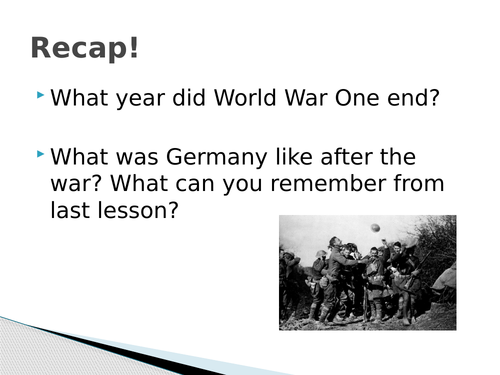 Unit 1: Lesson 2 - The Treaty of Versailles | Teaching Resources