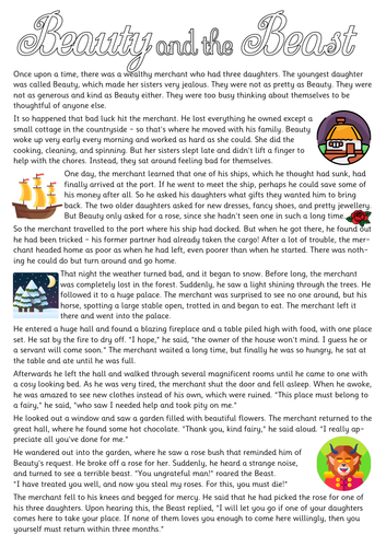 Beauty and the Beast | Teaching Resources