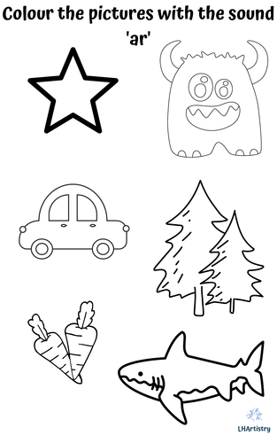 Phonics worksheet - sound ar | Teaching Resources