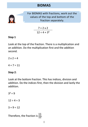 Level 1 Functional Skills Maths - Order of Operations (BIDMAS) Workbook | Teaching Resources