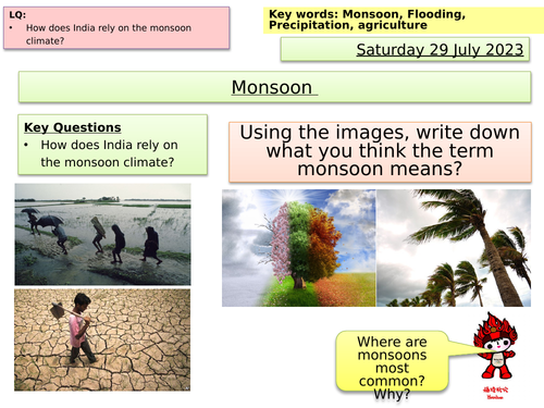 Monsoons | Teaching Resources