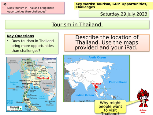 Tourism in Thailand | Teaching Resources