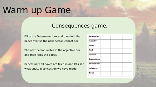 Talk for Writing - The Garden - Year 3 | Teaching Resources