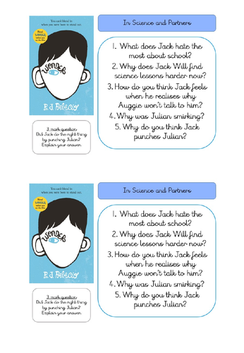 Wonder Reading Unit Planning | Teaching Resources