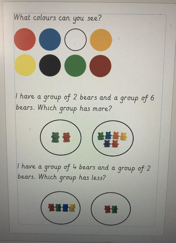 Reception Baseline Assessment Booklet | Teaching Resources