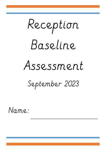 Reception Baseline Assessment Booklet | Teaching Resources Reception Baseline Assessment Booklet | Teaching Resources