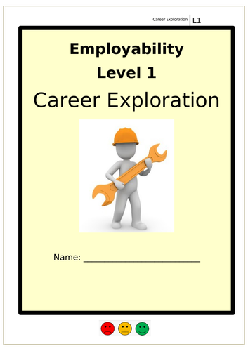 Employability Level 1 Career Exploration (ASDAN) | Teaching Resources