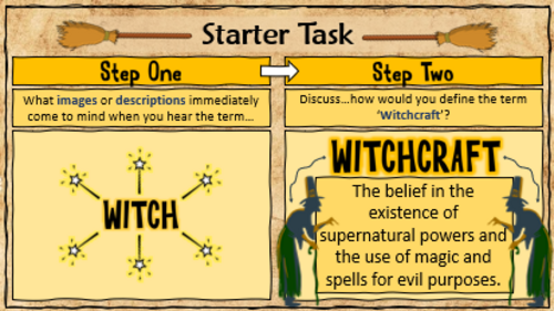 Witchcraft - Witch Craze 1600s | Teaching Resources