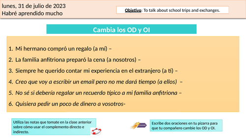 Future perfect tense- el futuro perfecto | Teaching Resources