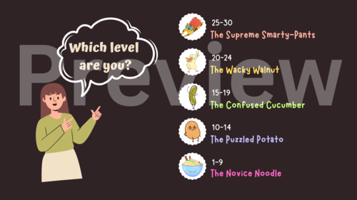 Fun Quiz: General Knowledge 01 | Teaching Resources