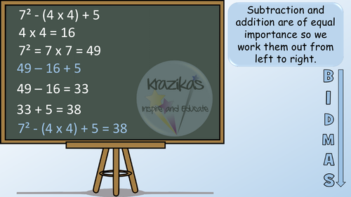 Order of Operations (BIDMAS) - Level 1 Functional Skills Maths ...