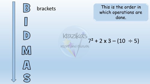 Order of Operations (BIDMAS) - Level 1 Functional Skills Maths ...