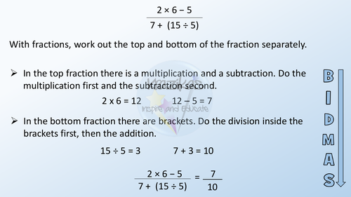 Order of Operations (BIDMAS) - Level 1 Functional Skills Maths ...
