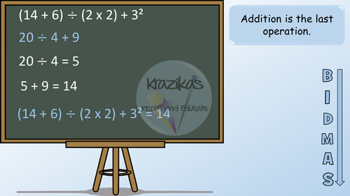 Order of Operations (BIDMAS) - Level 1 Functional Skills Maths ...