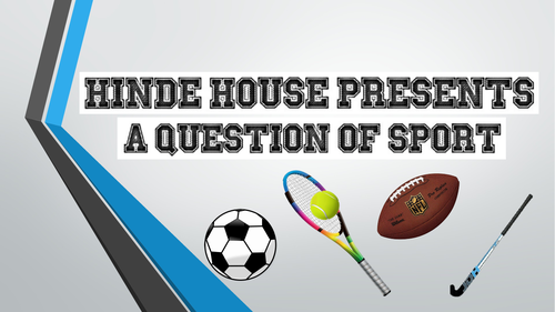 Question of Sport Quiz | Teaching Resources
