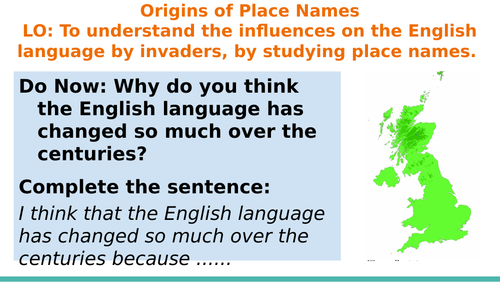 History of the English Language | Teaching Resources