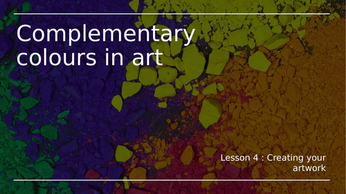 Complimentary Colour used in artwork KS2 | Teaching Resources