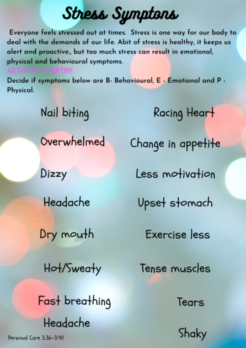 L2LP 2 Personal Care PLU 3: Emotions | Teaching Resources