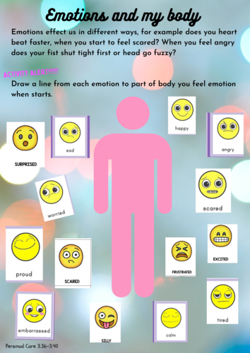 L2LP 2 Personal Care PLU 3: Emotions | Teaching Resources