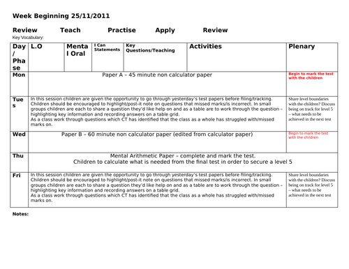 Back to School Year 5 Autumn Term Mathematics 4 Groups | Teaching Resources
